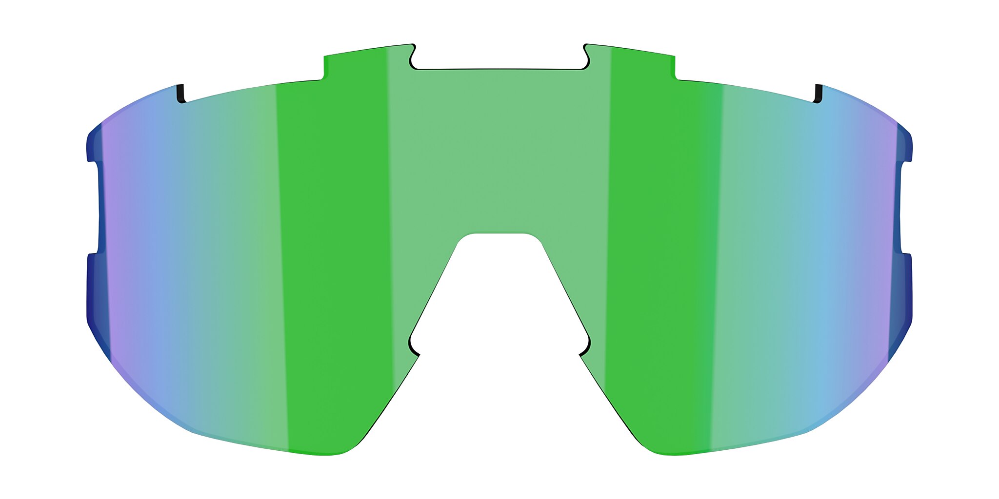 Fusion/Matrix Replacement Lenses Solbriller i Brown Green Mirror | Bliz ...